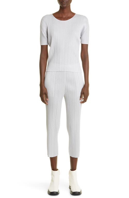 ISSEY MIYAKE Issey Miyake Pleated Crop Skinny Pants